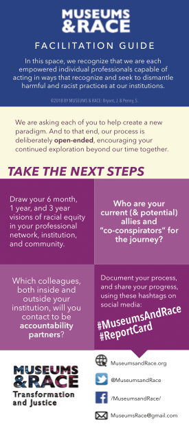 Museums & Race Report Card | Ask and ye shall receive! Use and ye shall ...